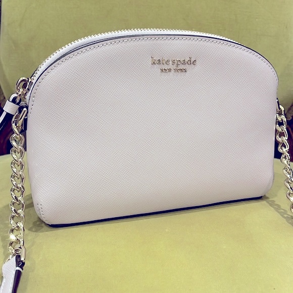 kate spade | Bags | Lilac Saffiano Leather Kate Spade Crossbody New ...